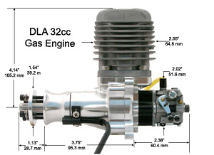 DLA 32cc Engine NEW